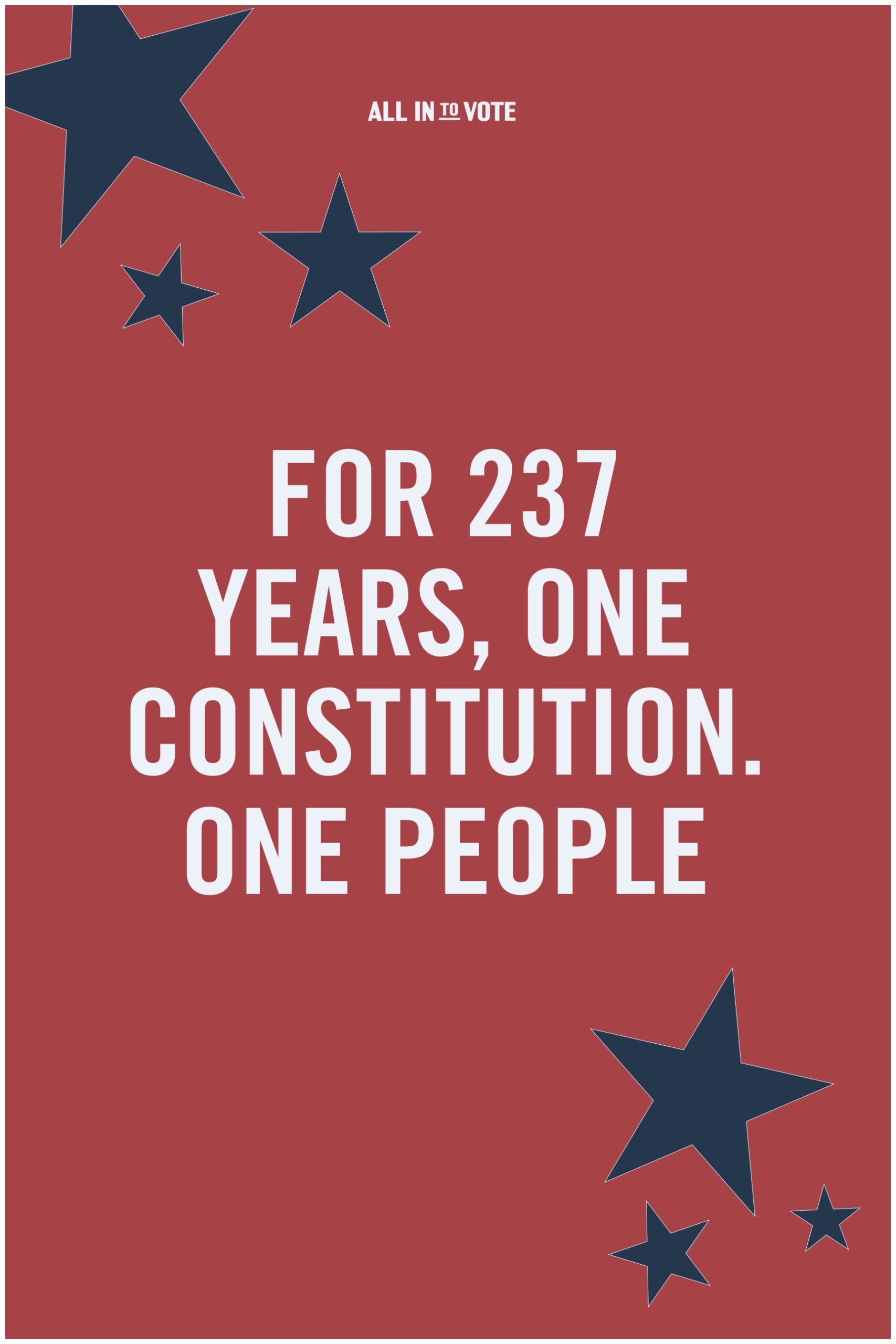 2025 Constitution Day Poster - Option 2 — ALL IN Challenge